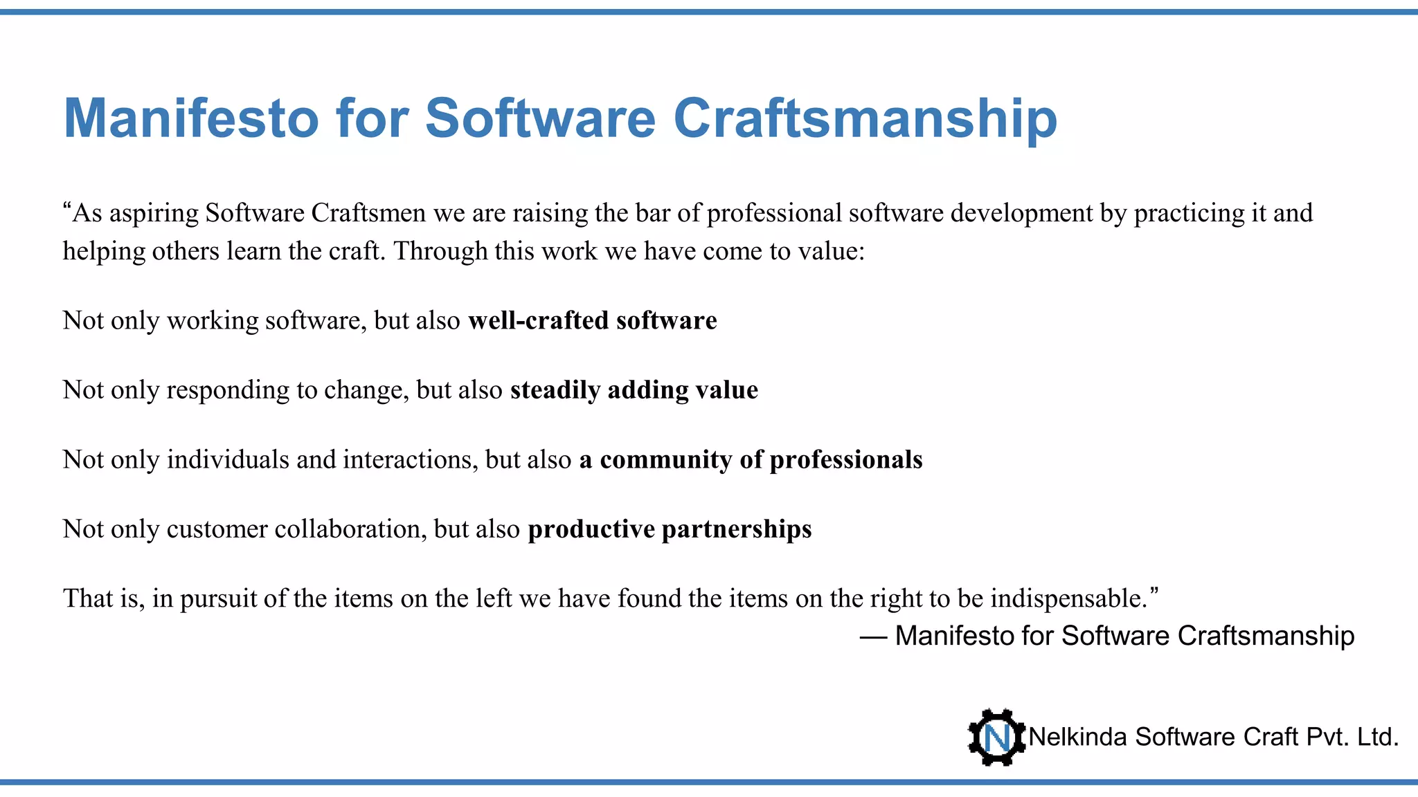 Extreme Programming 2018 — Agile Beyond Scrum | PPT