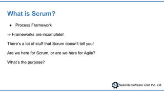 Extreme Programming 2018 — Agile Beyond Scrum | PPT