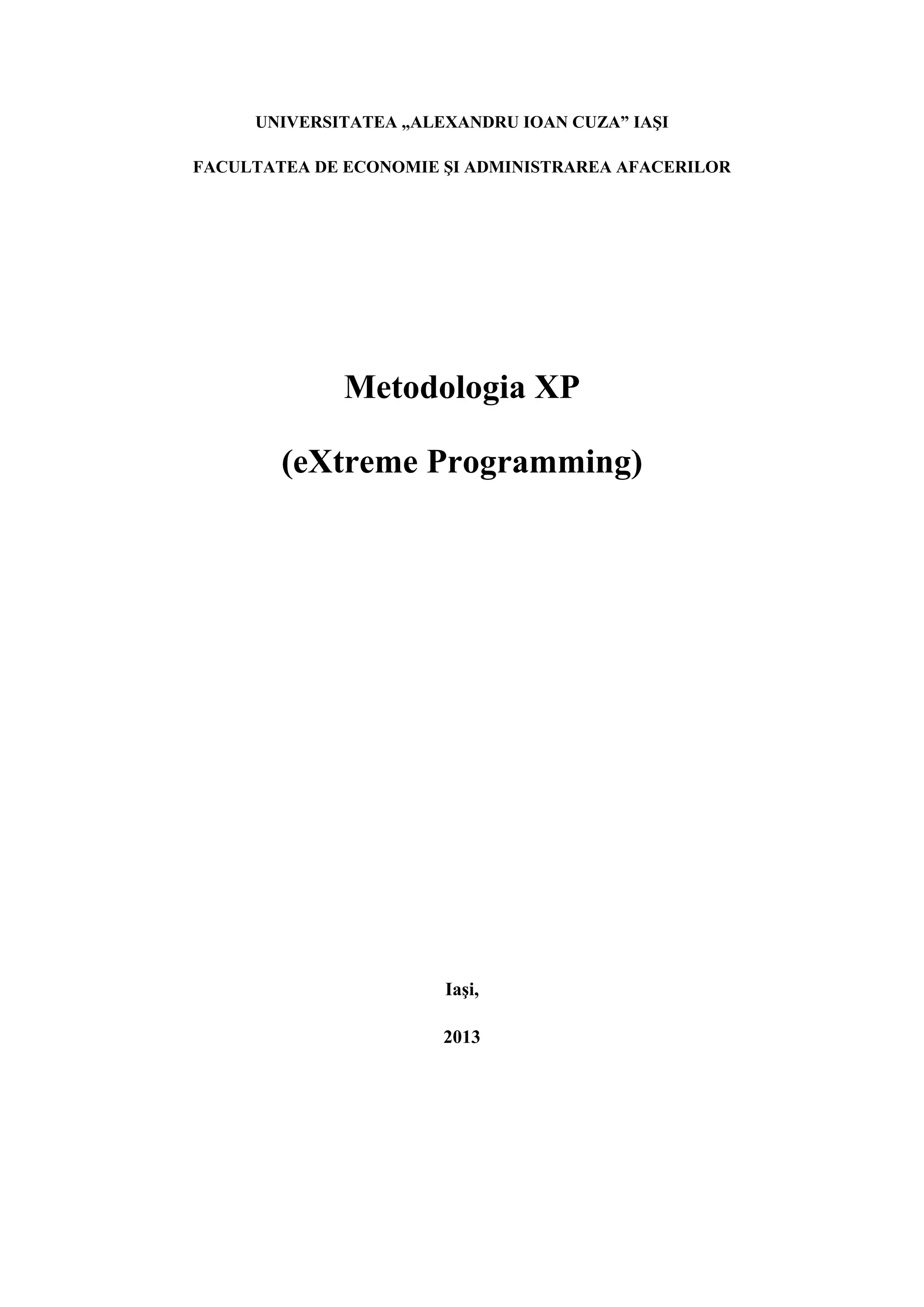Extreme programming(xp) | PDF