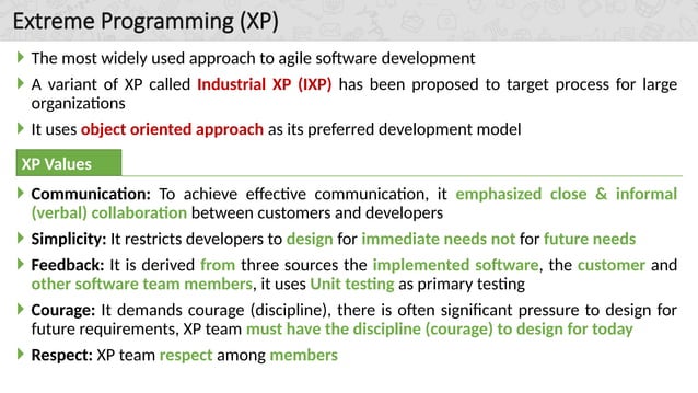 Extreme Programming (XP).pptx in devops. | PPT