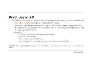 eXtreme programming (XP) - An Overview | PPT