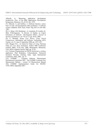 Extreme software estimation (xsoft estimation) | PDF