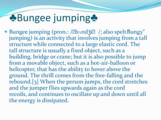 Extreme sports☺ VII4 | PPTX | Surfing and Bodyboarding | Extreme Sports