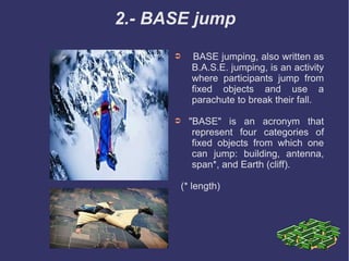 Extreme sports | ODP