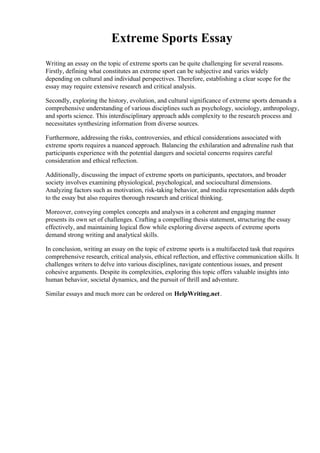 Extreme Sports Essay.pdf