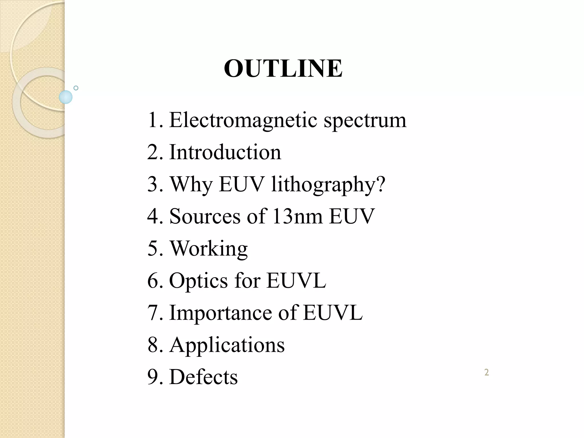 Extreme uv lithography | PDF