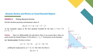 Extreme Values and Saddle Points-Multivariable Calculus | PPTX