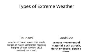 Extreme Weather PowerPoint Slides Grade 5.pptx