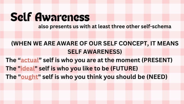SELF ACCORDING TO PSYCHOLOGY | PPT