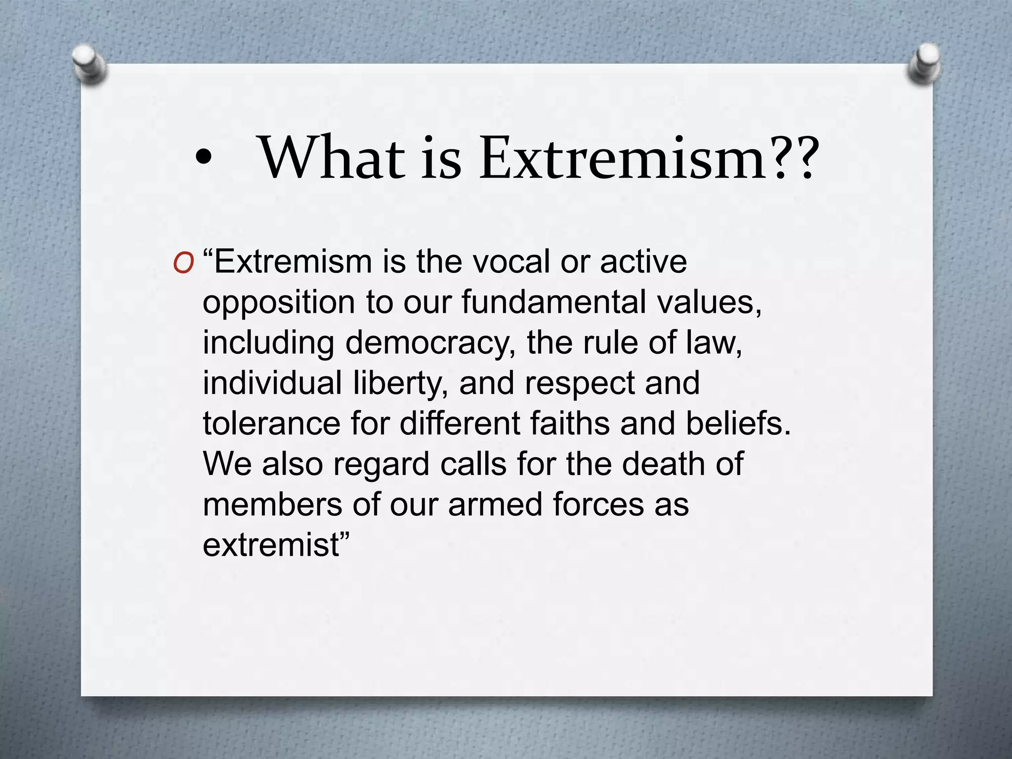 Extremism in afghaistan | PPTX