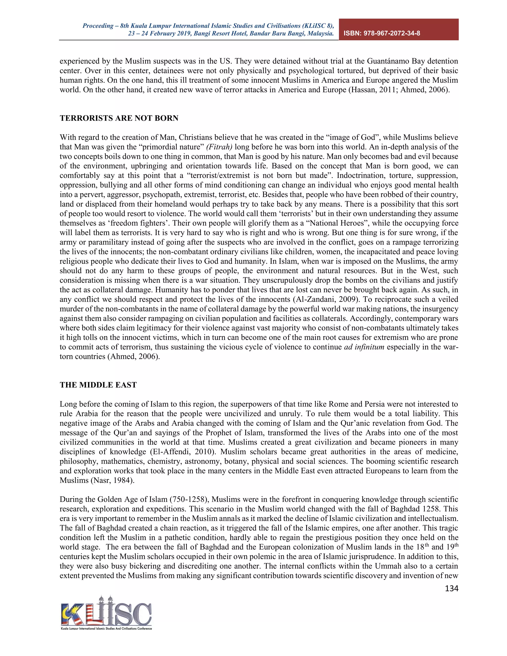 Muslim World in Encountering the Challenges of Global Extremism and ...