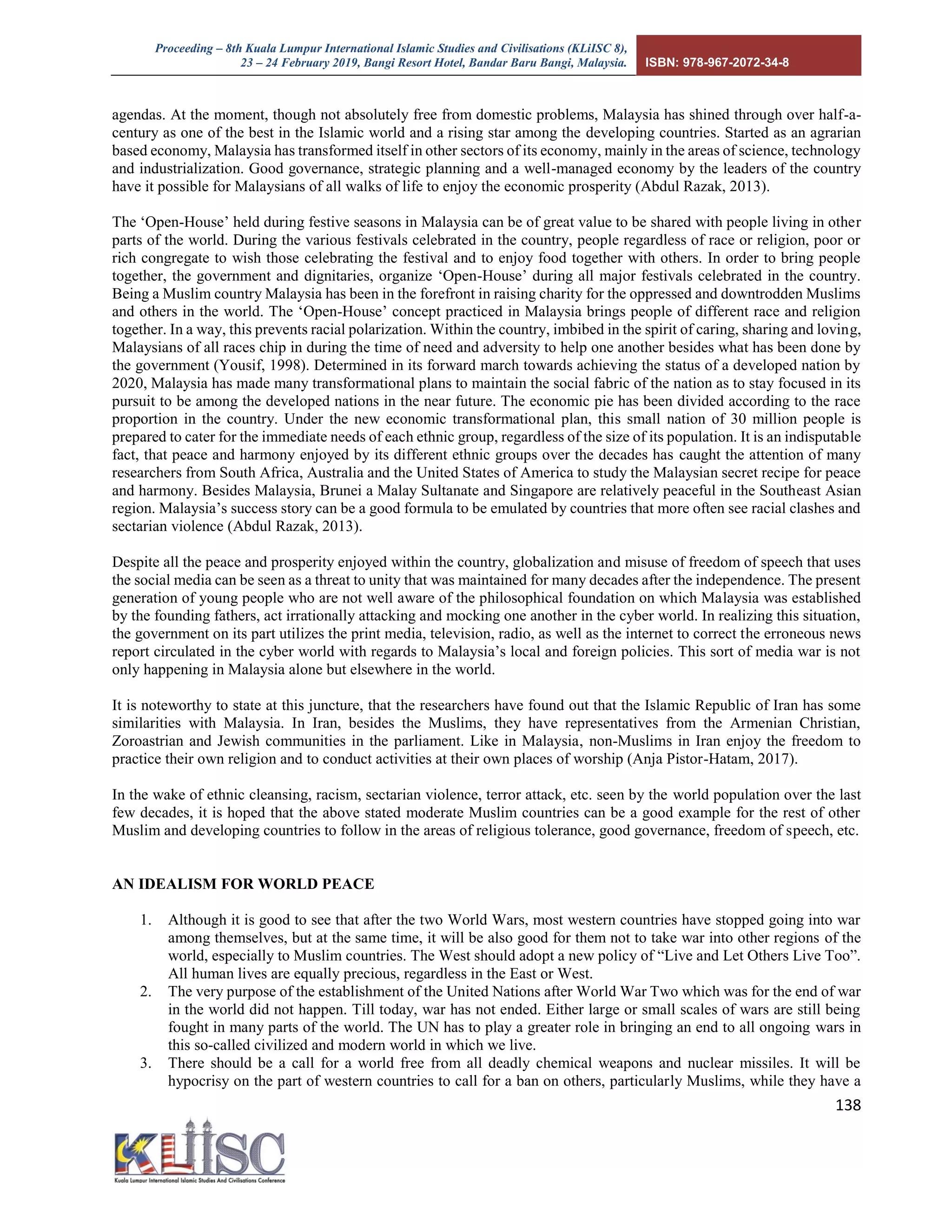Muslim World in Encountering the Challenges of Global Extremism and ...