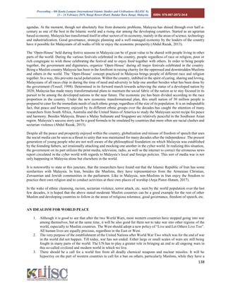 Muslim World in Encountering the Challenges of Global Extremism and ...