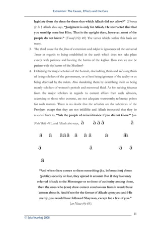 Extremism the causes effect and the cure | PDF