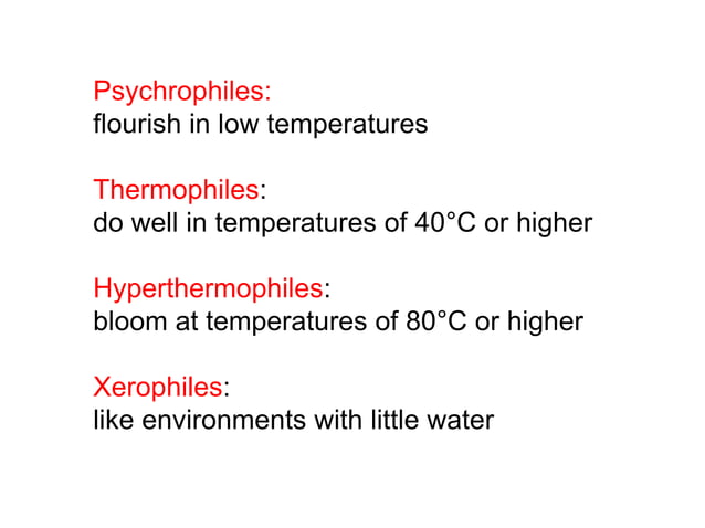 Extremophiles | PPTX | Chemistry | Science