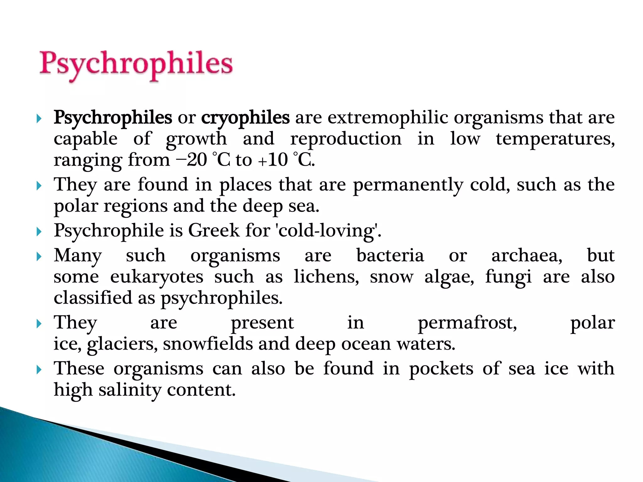 Extremophiles | PPTX