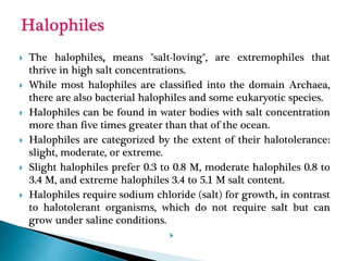 Extremophiles | PPT