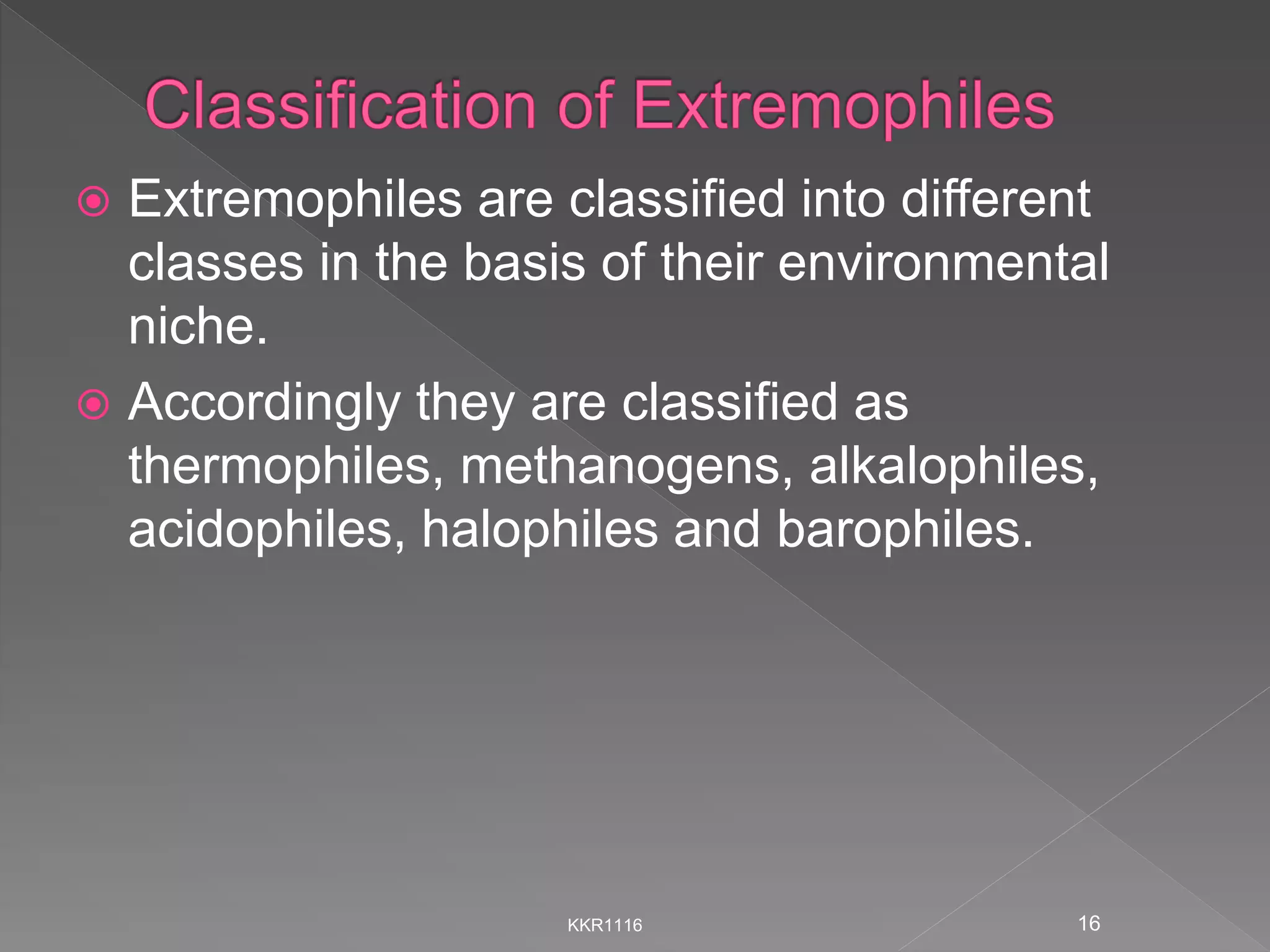 Extremophiles | PPT