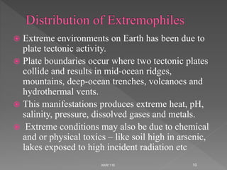 Extremophiles | PPTX