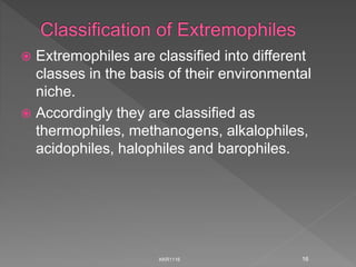 Extremophiles | PPTX