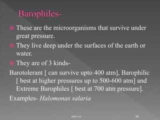 Extremophiles | PPTX