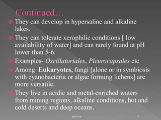 Extremophiles | PPTX