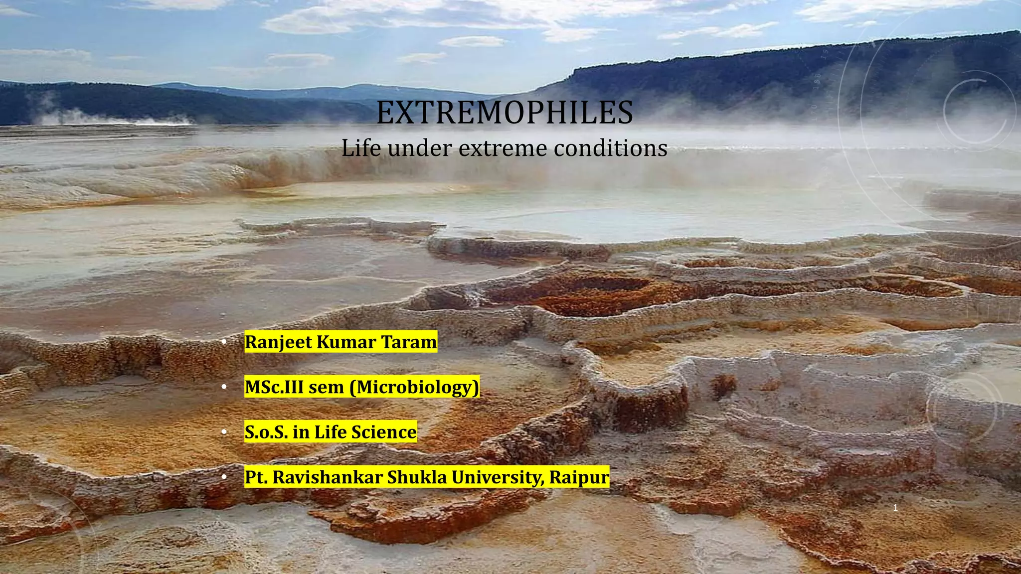 Extremophiles | PDF