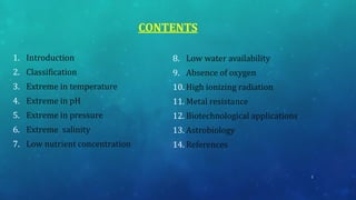 Extremophiles | PPT