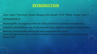 Extremophiles | PPT