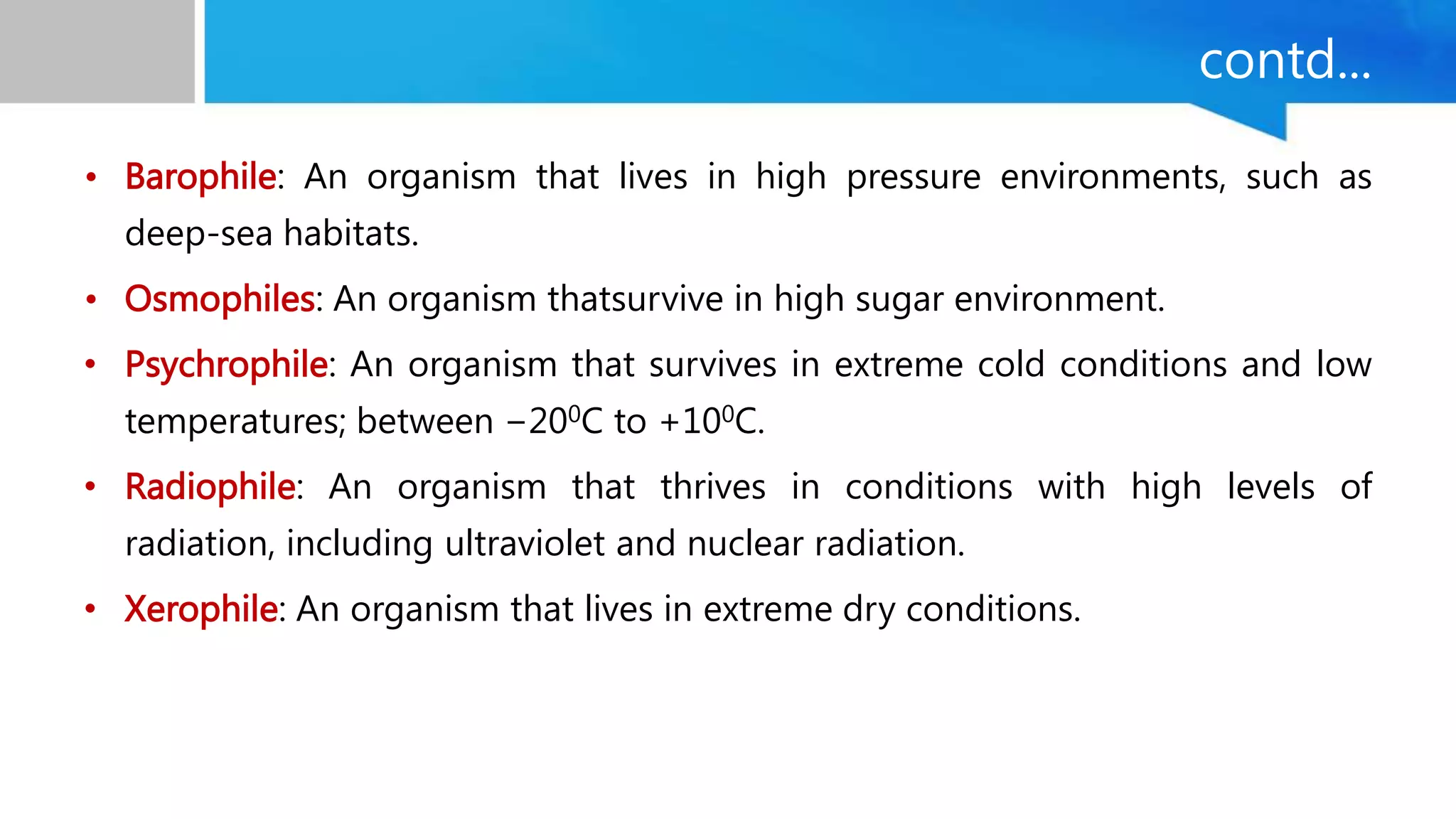 EXTREMOPHILES AND THEIR SIGNIFICANCE.pptx