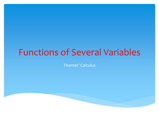 Optimisation-two and three variables | PPT