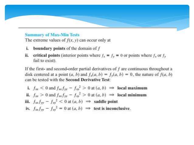 Optimisation-two and three variables | PPT