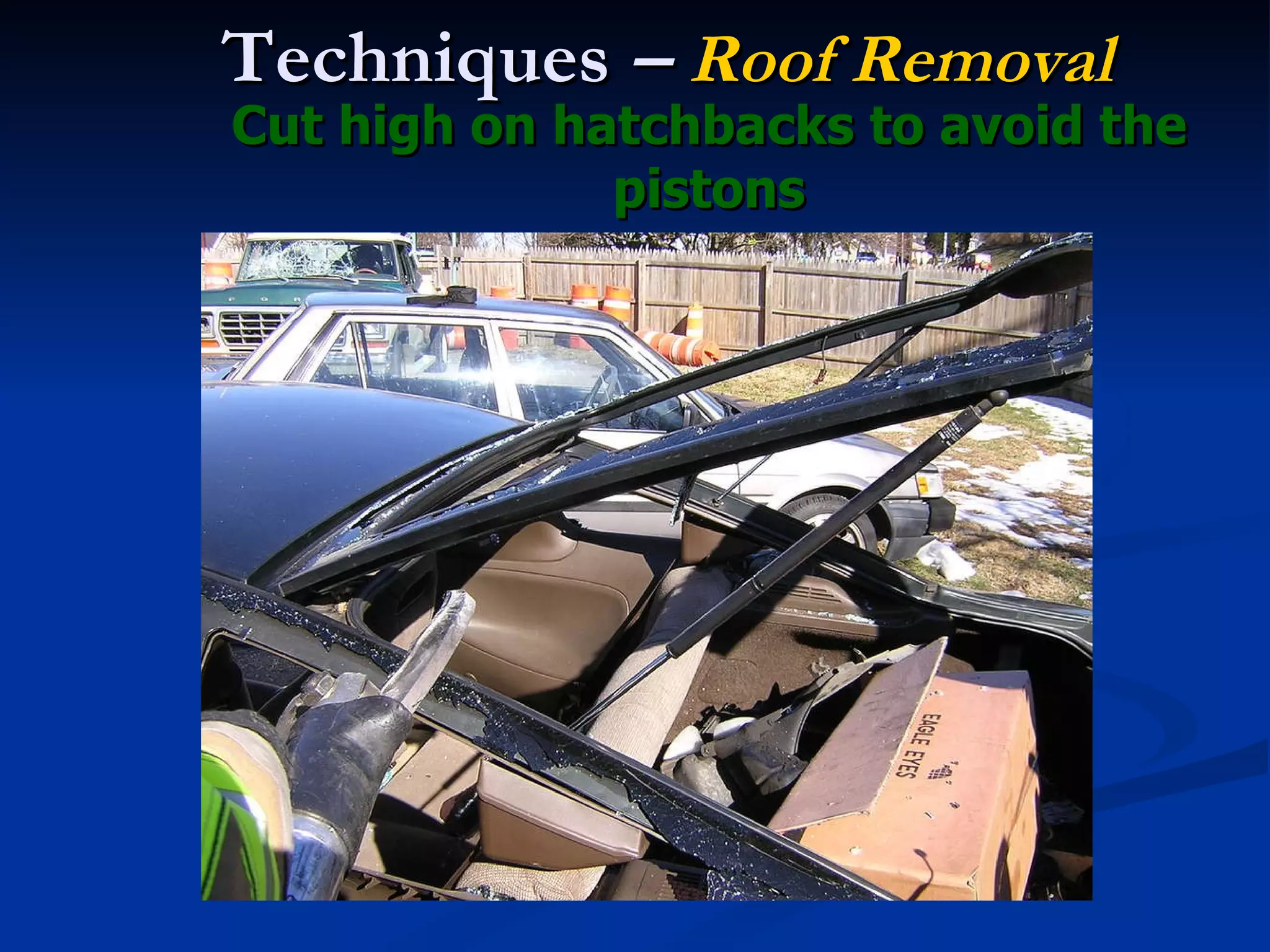 Extrication Techniques Operations | PPT