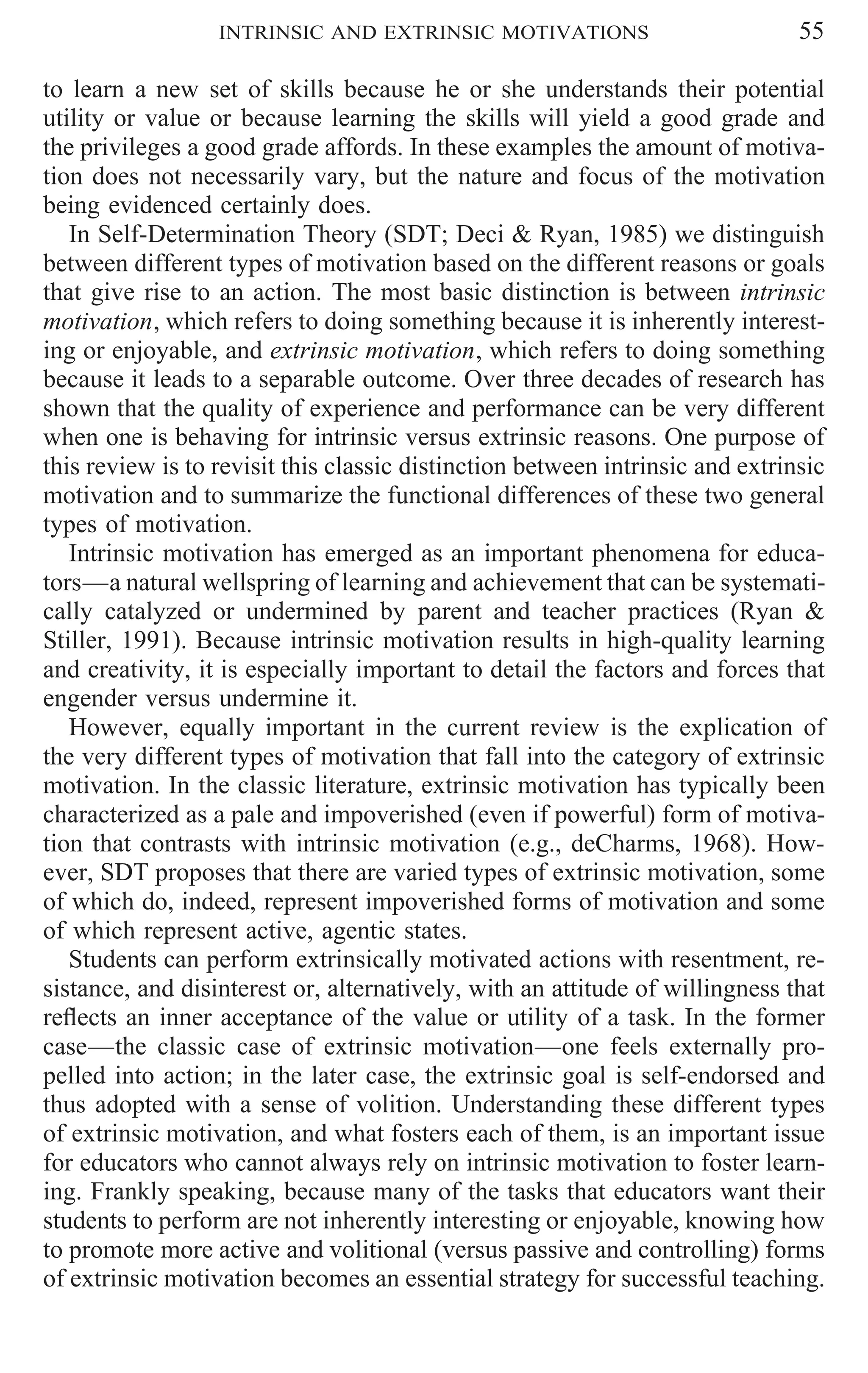 Extrinsec & intrinsec | PDF