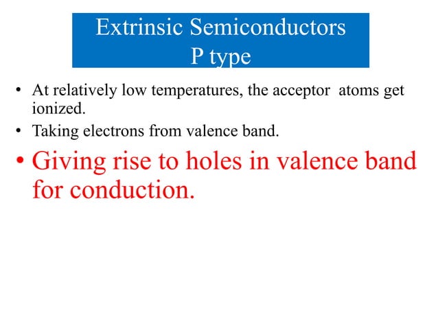 Extrinsic Semiconductor (3).pptx | Chemistry | Science