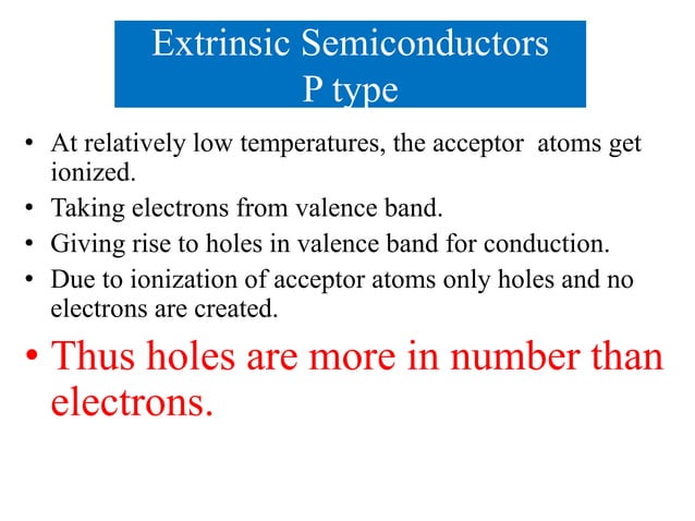 Extrinsic Semiconductor (3).pptx | Chemistry | Science