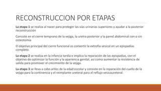 EXTROFIA VESICAL, CIRUGIA PEDIATRICA.pptx
