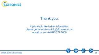 An overview of wireless solutions from Extronics | PPTX | Internet of ...