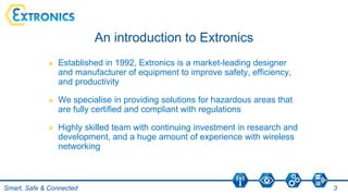 An overview of wireless solutions from Extronics | PPTX | Internet of ...