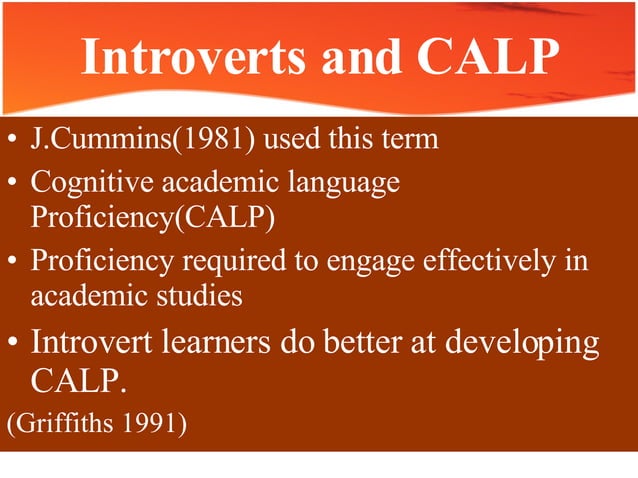 Extroversion Introversion | PPT