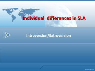 Extroversion Introversion | PPT