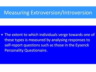 Extroversion Introversion | PPT