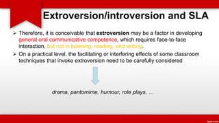 Extroversion introversion | PPTX