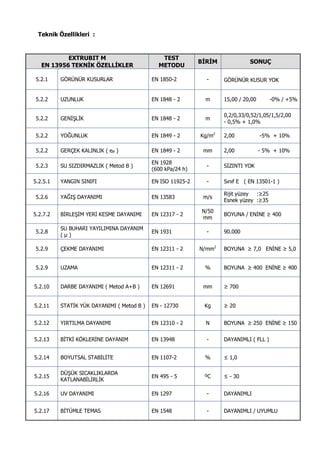 Schedetal Extrubit M ECB Geomembran | PDF