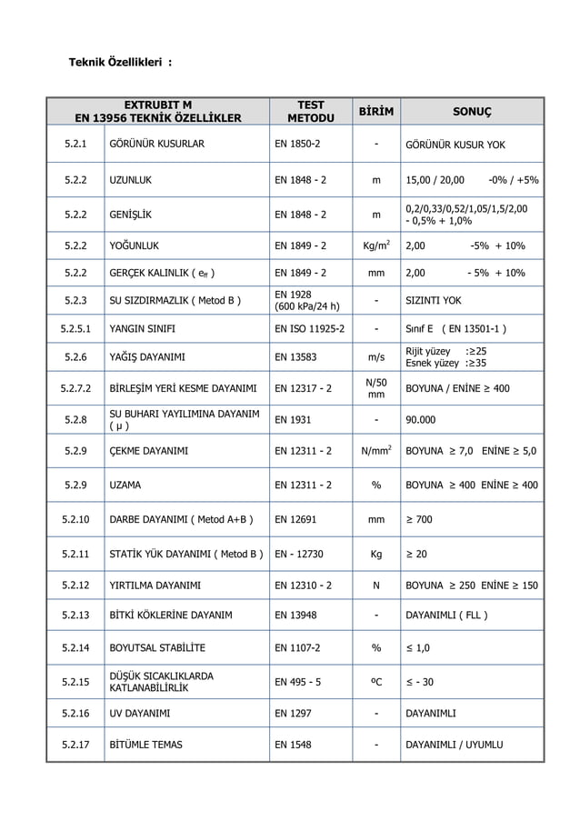 Schedetal Extrubit M ECB Geomembran | PDF