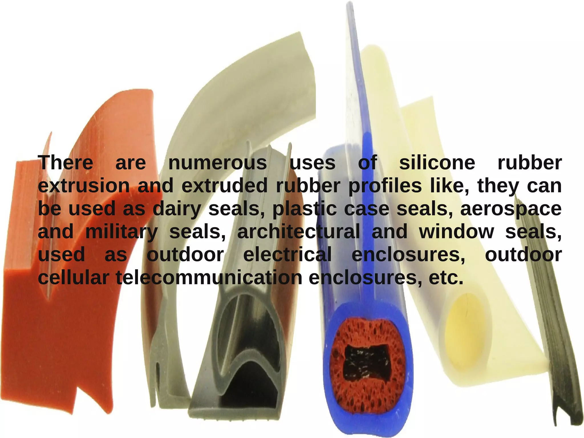 Extruded silicone rubber profiles | ODP