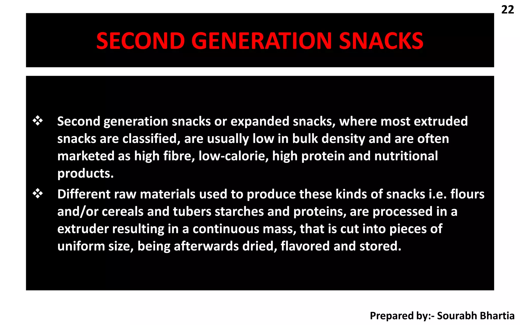 Extruded snacks | PDF