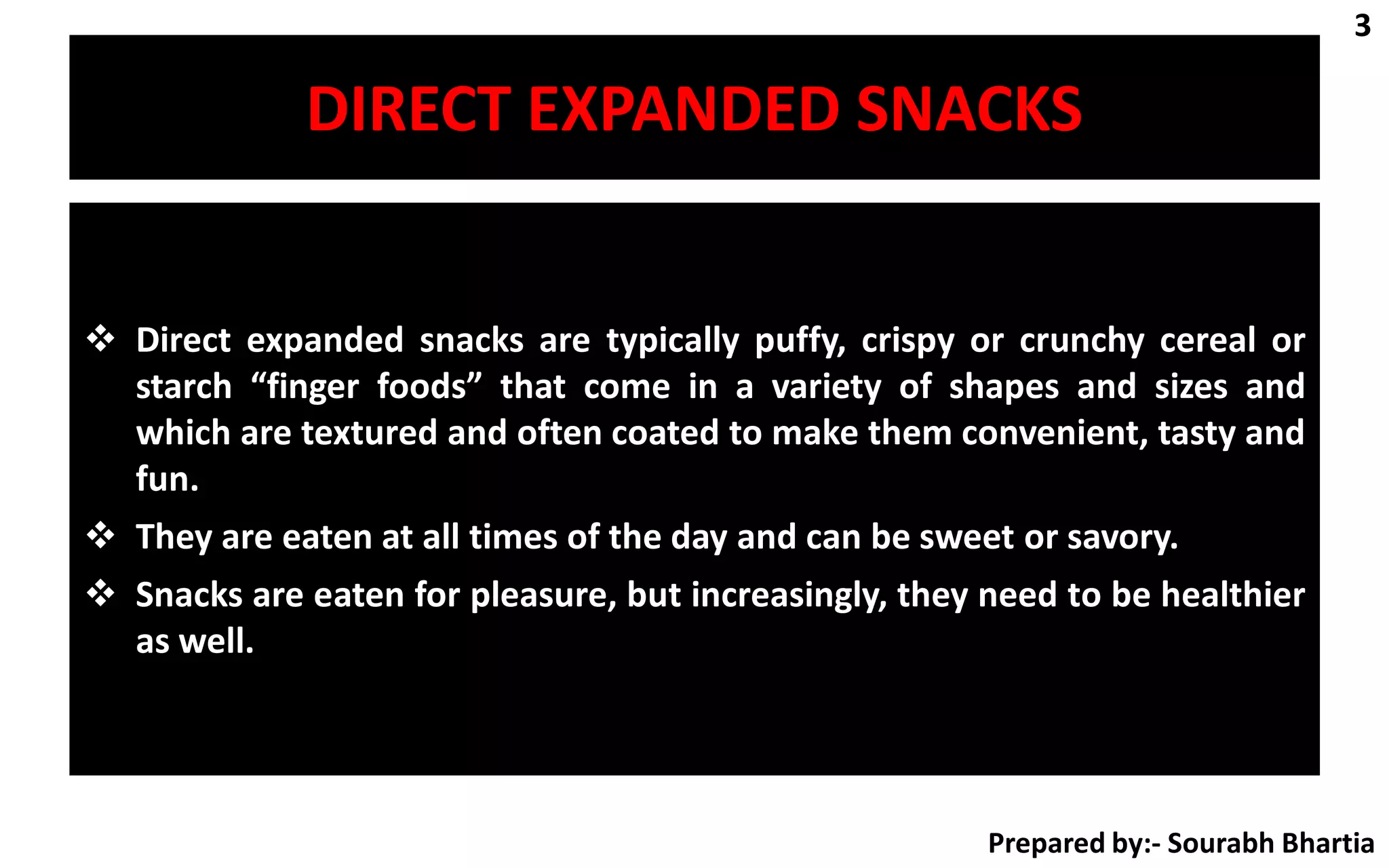 Extruded snacks | PDF
