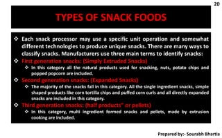 Extruded snacks | PDF