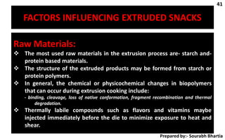Extruded snacks | PDF